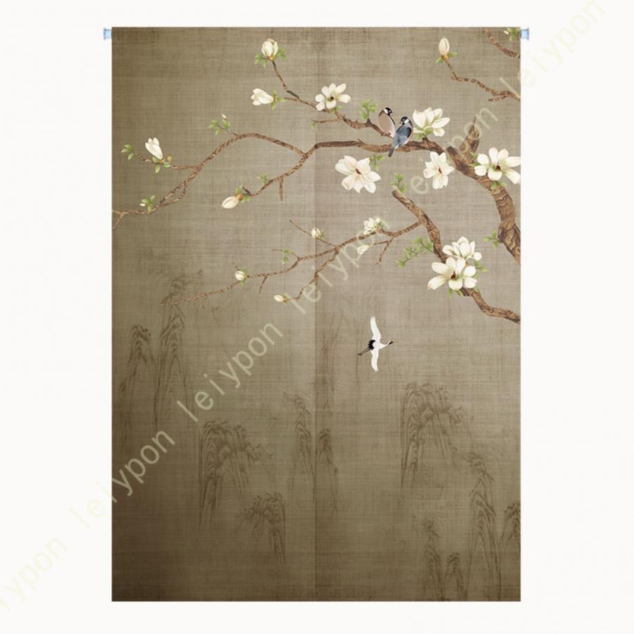 のれん おしゃれ シンプル デザイン ロング丈 北欧 レトロ 和風暖簾 御洒落 ヴィンテージ 可愛い 突っ張り棒式 カーテン 暖簾 間仕切り 押し入れ クローゼット : iz6-9up ...