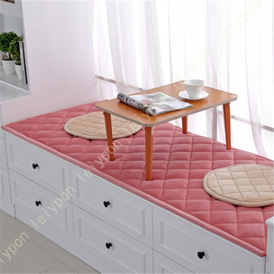 低反発 ごろ寝座布団 長座布団 ごろ寝マット 厚め ふわふわ 折りたたみ ロング クッション マルチマットレス ごろ寝敷き布団 お昼寝マット 昼休み用 長座椅子 :j7l-vup-UUI22M ...