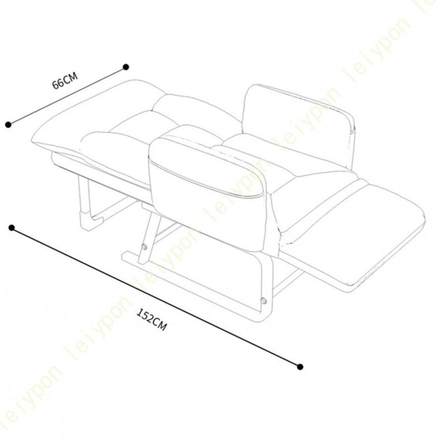 ソファベッド 3WAY 一人用 リクライニング コンパクト ハイバックソファ 肘付き フッドレスト付き 一人掛け 撥水 ペットに対応 多機能 おしゃれ カウチ : leiypon - 通販 ...