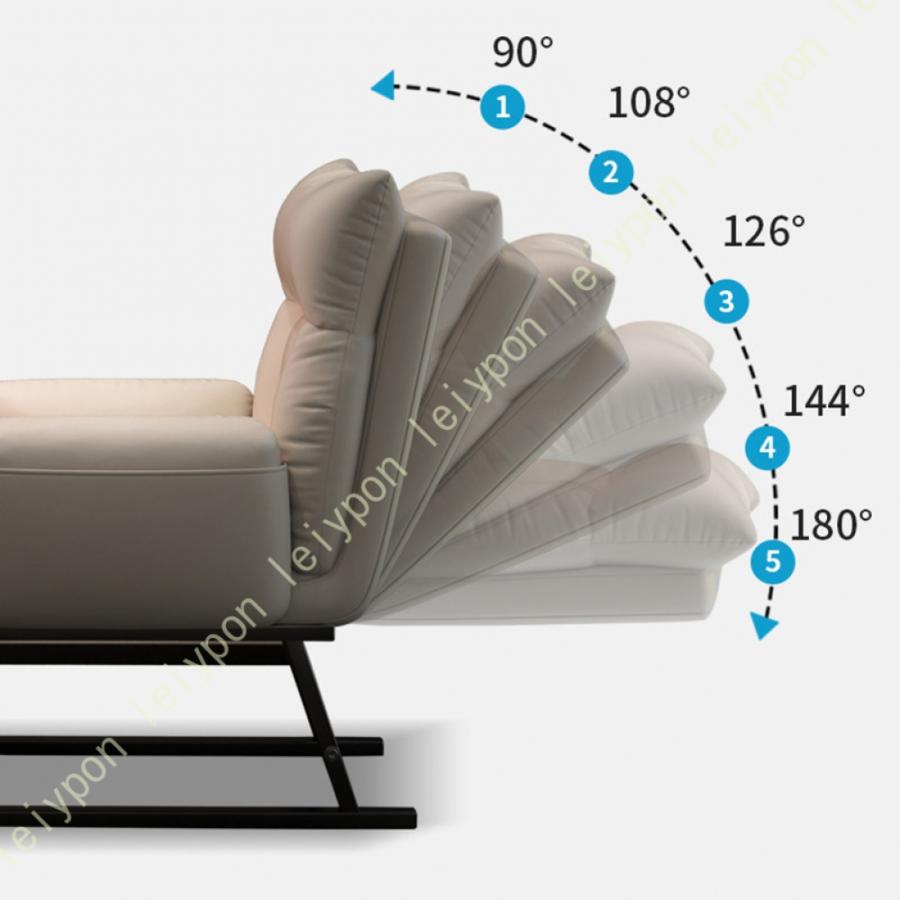 ソファベッド 3WAY 一人用 リクライニング コンパクト ハイバックソファ 肘付き フッドレスト付き 一人掛け 撥水 ペットに対応 多機能 おしゃれ カウチ : leiypon - 通販 ...