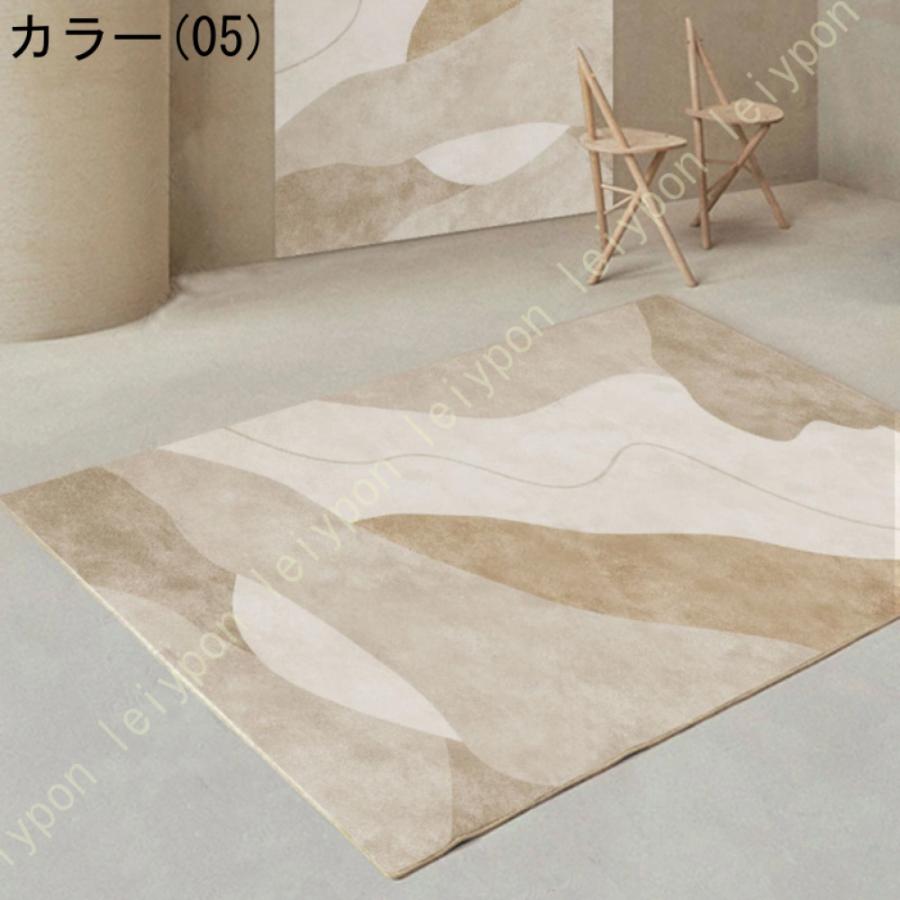 ラグ 夏用 ラグマット 洗える オールシーズン 滑り止め付 防ダニ マット 長方形 リビング ダイニング 居間用 カーペット おしゃれ シンプル 1畳用 2畳用 3畳用 :k7r-adE ...