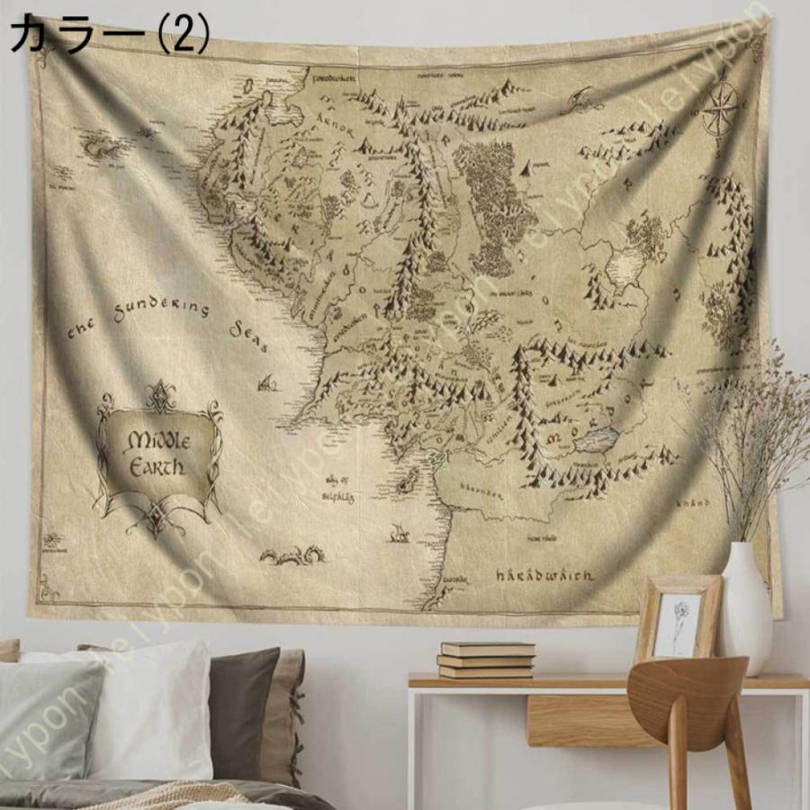 ヴィンテージ風タペストリー 世界地図 ポスター アンティーク風世界地図 アンティークマップ 壁飾り 絵画 写真 インテリアファブリック 印刷布製 おしゃれ :l1X-upD-0SPFJI ...