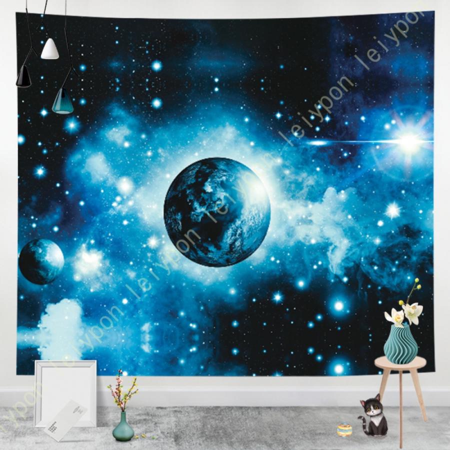 宇宙 タペストリー 星系 天体 おしゃれ壁掛け 壁飾り インテリア ウォールアート 多機能 布ポスター 部屋飾り カーテン 間仕切り お店 雑貨 個性ギフト :l1X-upD-4IEB56 ...
