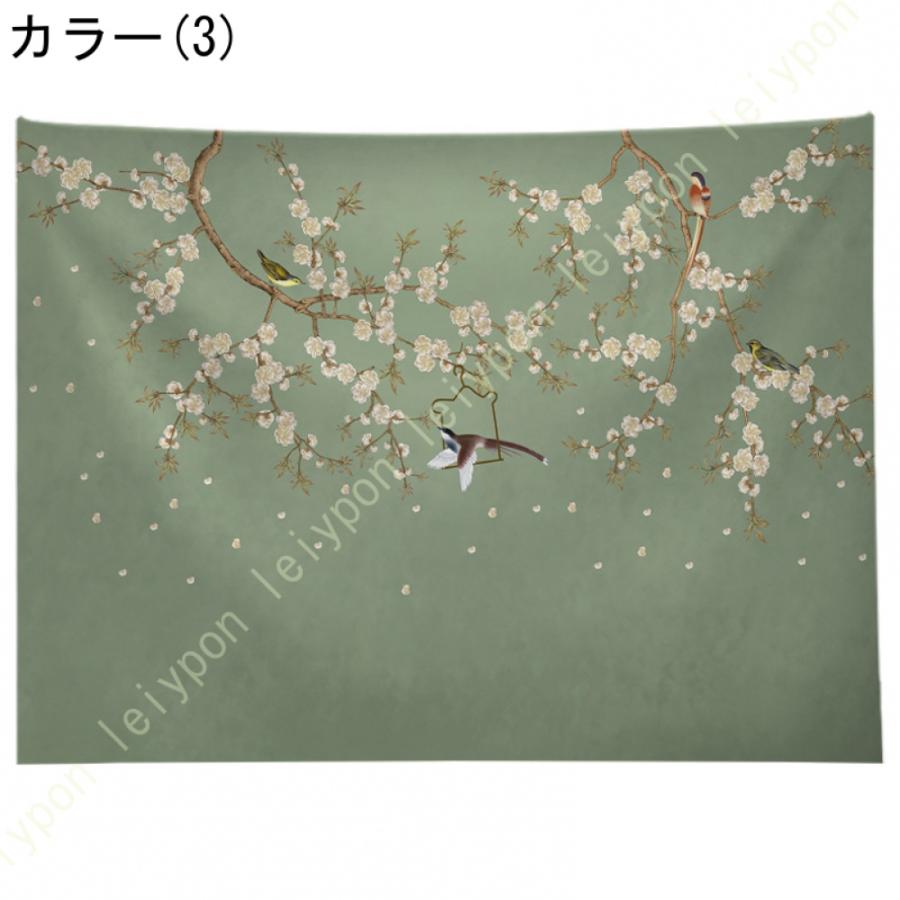 タペストリー 牡丹 花鳥画 中国 中華風 水墨画 山水画 布ポスター 模様替え 飾り用 装飾用 壁画 装飾用品 ポリエステル アートポスター インテリア 部屋飾り壁 : l1x-upd ...
