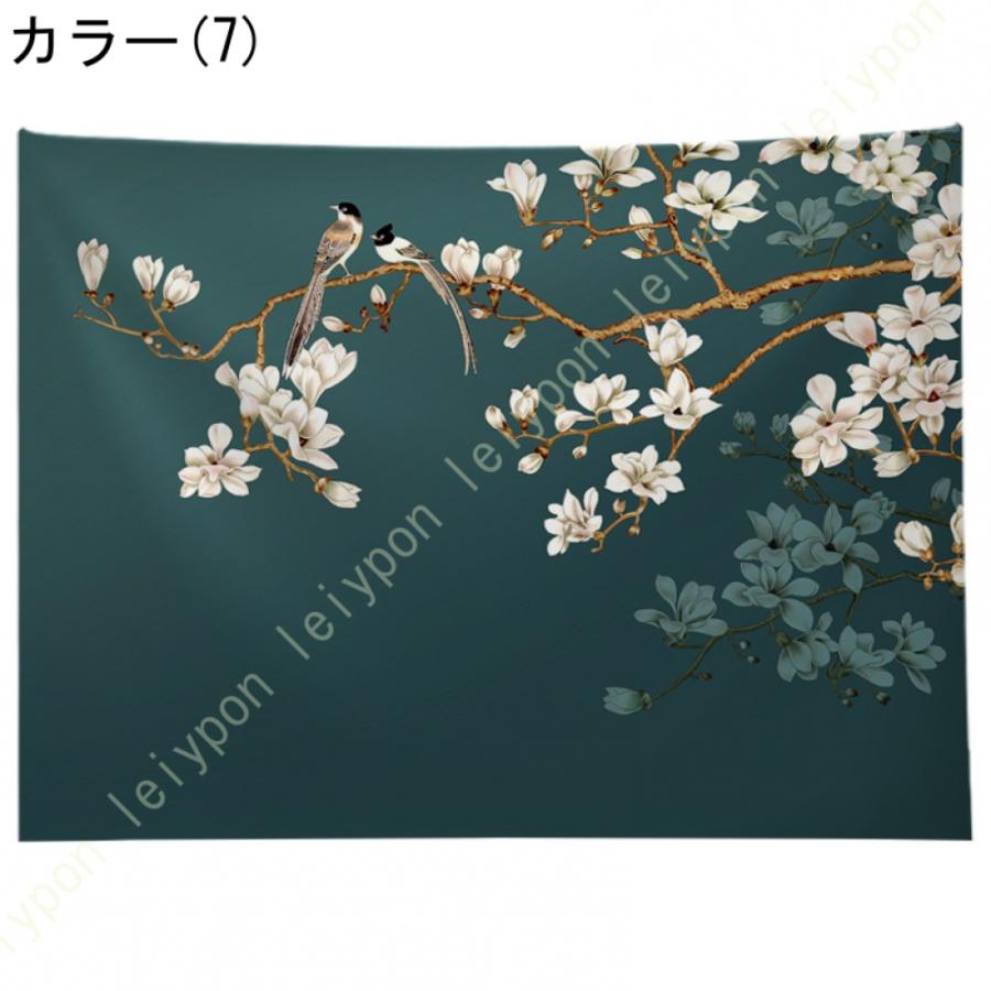 タペストリー 牡丹 花鳥画 中国 中華風 水墨画 山水画 布ポスター 模様替え 飾り用 装飾用 壁画 装飾用品 ポリエステル アートポスター インテリア 部屋飾り壁 : l1x-upd ...