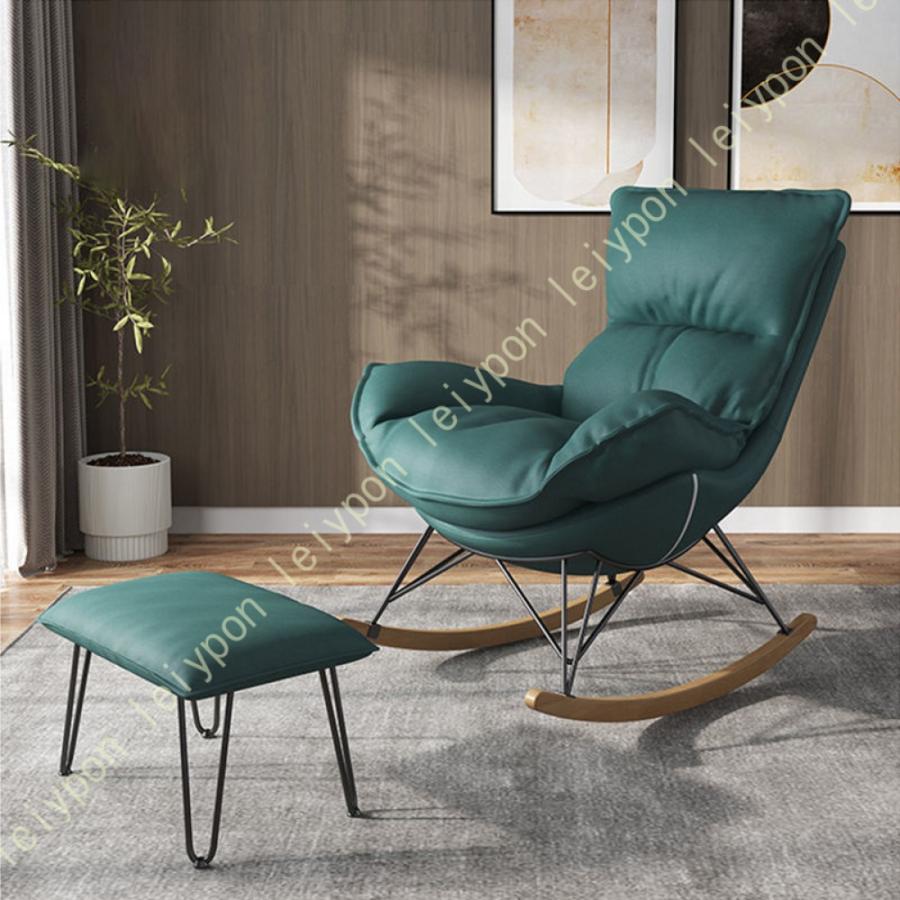 ロッキングチェア リクライニングチ 揺れる椅子 組立簡単 耐荷重200kg リラックスチェア 座り心地よい 人間工学 座り心地良い おしゃれ 柔らかく 快適 : leiypon - 通販 ...