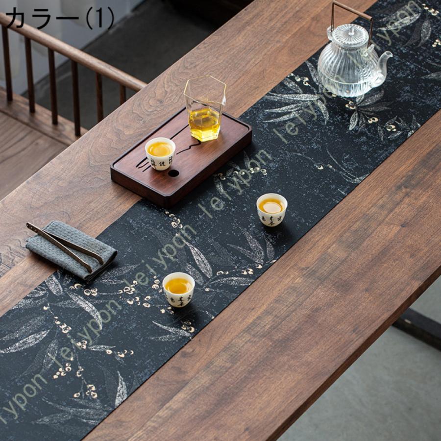 リバーシブル テーブルランナー 和モダン テーブルセンター 北欧 おしゃれ テーブルクロス 長方形 テーブルランナー テーブルフラグ 和室 洋室 欧風上品 :mx4-upZ-DZ943 ...