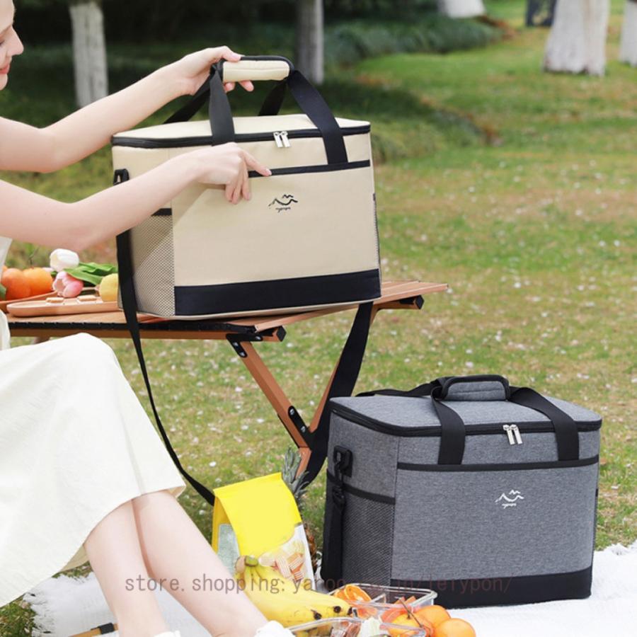ソフトクーラー クーラーボックス 小型 保冷バッグ 大容量 保冷 保温 折りたたみ クーラーバッグ 軽量 3WAY はっ水加工生地 耐久 耐磨耗 キャンプ アウトドア : leiypon ...
