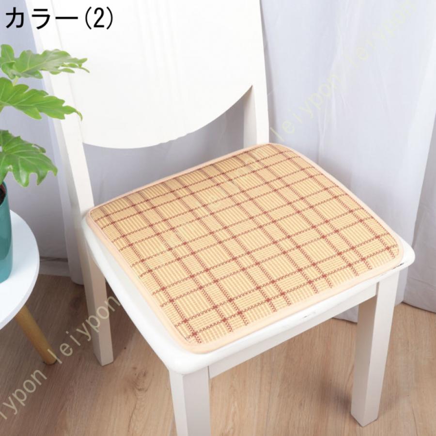 車用 チェアパッド シートクッション 座布団 クッション 家庭 夏 滑り止め オフィス椅子用 椅子 通気性 快適 北欧 おしゃれ 薄い : leiypon - 通販 - Yahoo!ショッピング