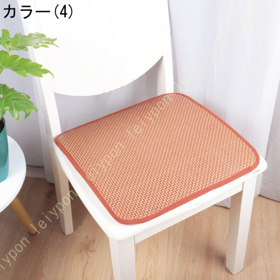 車用 チェアパッド シートクッション 座布団 クッション 家庭 夏 滑り止め オフィス椅子用 椅子 通気性 快適 北欧 おしゃれ 薄い : leiypon - 通販 - Yahoo!ショッピング