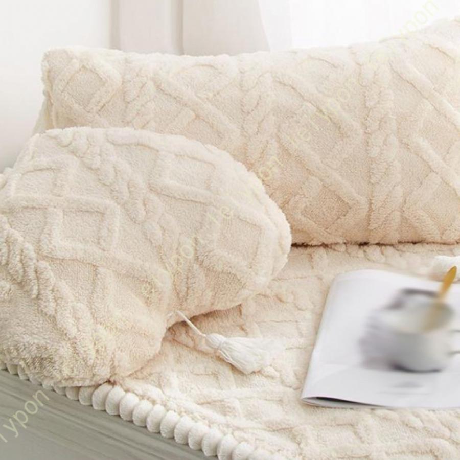 椅子クッション シートクッション ロングクッション 可愛い ソファーパッド 低反発 ふわふわ 座面クション 座布団 北欧 大きめ 3人掛け 長い座布団 ソファー用 :nbK-ssr ...