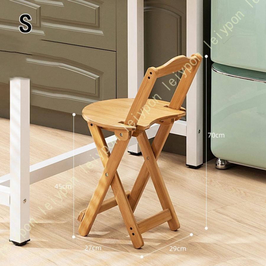 椅子 室内 折り畳み バーチェア 木製 カウンターチェア ハイチェア 折りたたみチェア イス 組立不要 おしゃれ 北欧 背もたれあり 軽量 耐久性 食卓椅子 : leiypon - 通販 ...