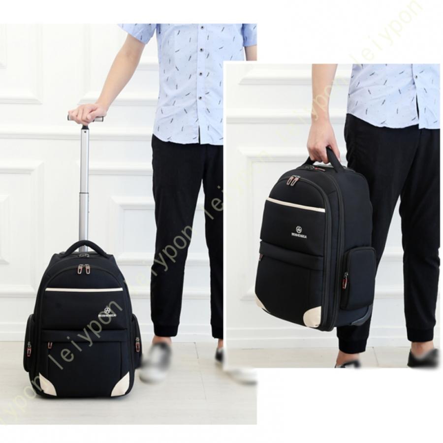 バックパック ビジネス リュック ブラック メンズ レディース スーツケース 通勤 通学 リュック 2輪 出張 海外 旅行用 大きい 大容量 PCバッグ 軽量 鞄 撥水 : nuf-aiz ...