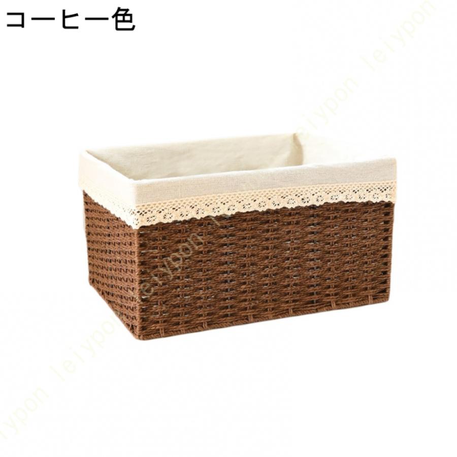 収納バスケット 持ち手付き 田園風 籐 浅型 ラタンバスケット 卓上収納 手編み 果物 フルーツバスケット おしゃれ 洗える 収納バスケット 小物入れ ラタンかご :oyL-c1r-2MA72 ...