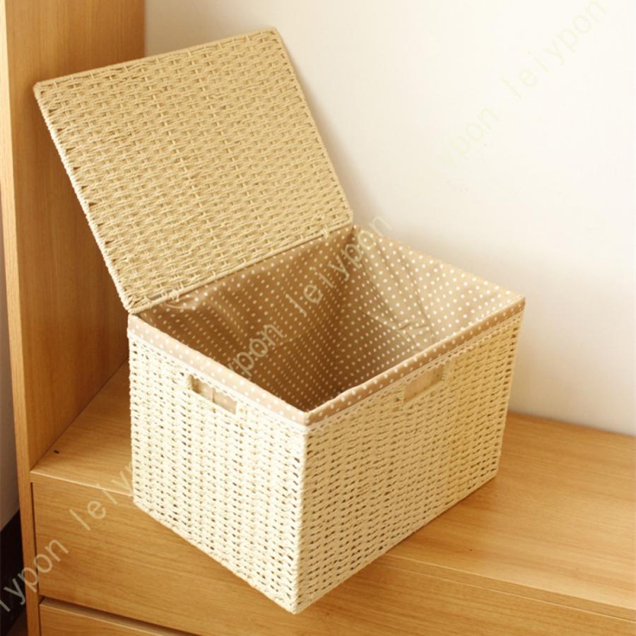 収納ボックス 天然素材 長方形 蓋付き 収納ケース 小物入れ 雑貨 リビング収納 フルーツ バスルーム 洗面台 洗面所 化粧品 おもちゃ 衣類 キッチン :oyL-c1r-UU8ABZ ...