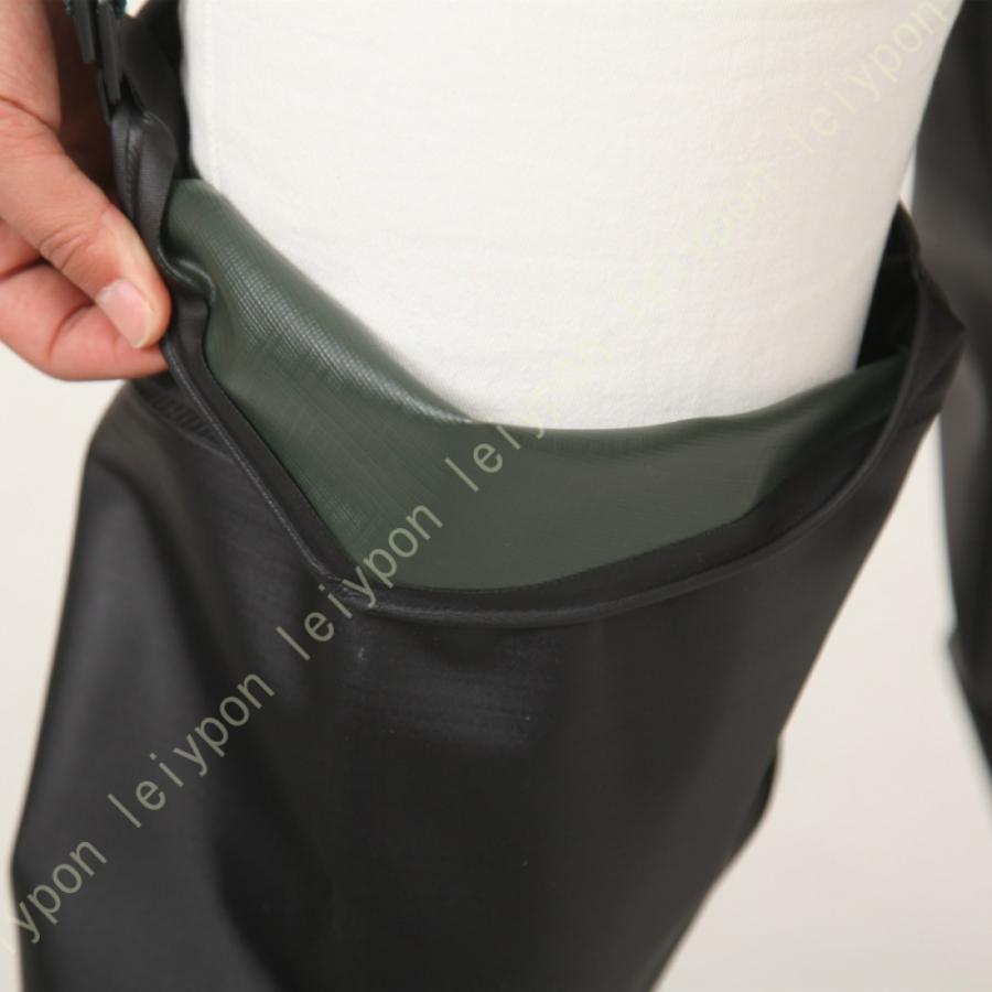 メンズ レインブーツ 長靴 折りたたみ 農作業 ロング 丈 防水 防滑 防水パンツ 釣り 作業 ニーハイブーツ 田植え ウェーダー PVC やわらかい 雨靴 :q01-e0p-A89RUTH ...