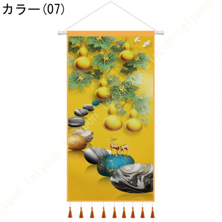 インテリア タペストリー おしゃれ 癒される 自然風景 蓮の花 植物 葉っぱ モダンアート 壁タペストリー 壁掛け 縦長 床の間 部屋飾り お店用 茶室 和室 玄関 : qwc-pe0 ...