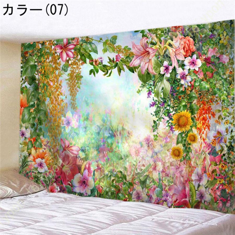 タペストリー 花柄 花と町 おしゃれ 北欧 壁飾り タペストリー 大判 窓カーテン インテリア 飾り 多機能 ホーム装飾 マルチカバー 薔薇柄 壁画 装飾布 : qwc-pe0-vrt1a ...