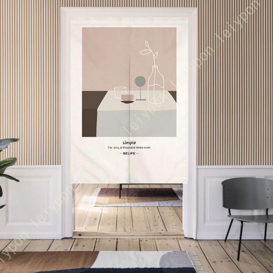 間仕切り のれん 玄関 キッチン 和室 洋室 インテリア リビング マンション 賃貸部屋 ドアカーテン 部屋仕切り 洗面所 寝室 カーテン 遮光断熱 小窓用 業務用 : qwc-pe0 ...