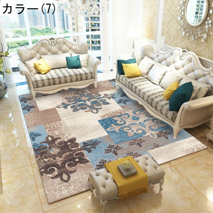 リビングカーペット ラグ 花柄 長方形 北欧 ボタニカル 柄 ins風 ホットカーペットOK 絨毯 オーナメント ラグマット カーペット ハワイアン リゾート 姫系 :s5L-f34 ...