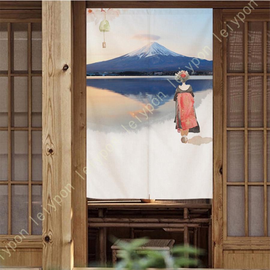 のれん 春 桜 食べ物 和風 タペストリー 間仕切り 目隠し 85×150cm 夜桜 半間のれん 伝統 和柄 華やか 壁掛け インテリア 飲食店 居酒屋 商業施設 和室入り口 :s6G-8bH ...