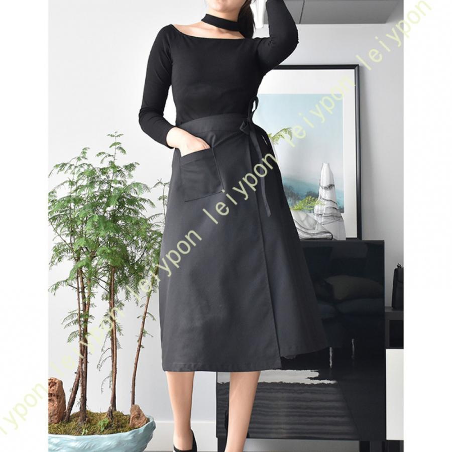 シンプル カフェエプロン サロンエプロン 腰エプロン レディース かわいい 保育士 ロング 撥水加工 スタッフ 前掛け エプロン シンプル 無地 母の日 キッチン :sdY-9zN ...