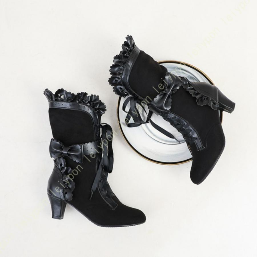 ポインテッドトゥ 編み上げブーツ レディース ショート ブーツ おしゃれ かわいい レースアップ ブーツ 個性的 ブーティ 美脚 脚長 歩きやすい 走れる 大人 : sol-j18-b16ke ...