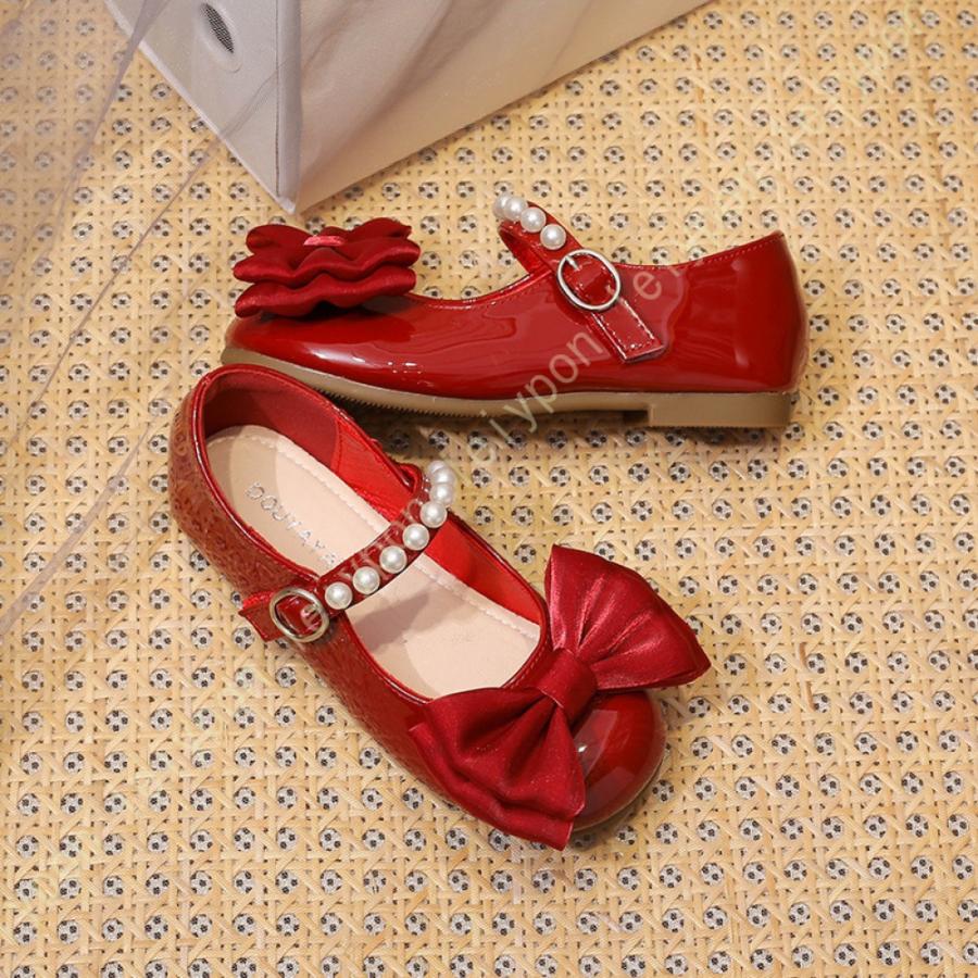 フォーマル靴 リボンモチーフ キラキラ パンプス キッズ ドレスシューズ フォーマルシューズ 子供 ガールズ おしゃれ 履きやすい やわらかい 合わせやすい :u2a-qoa-O5G33R ...