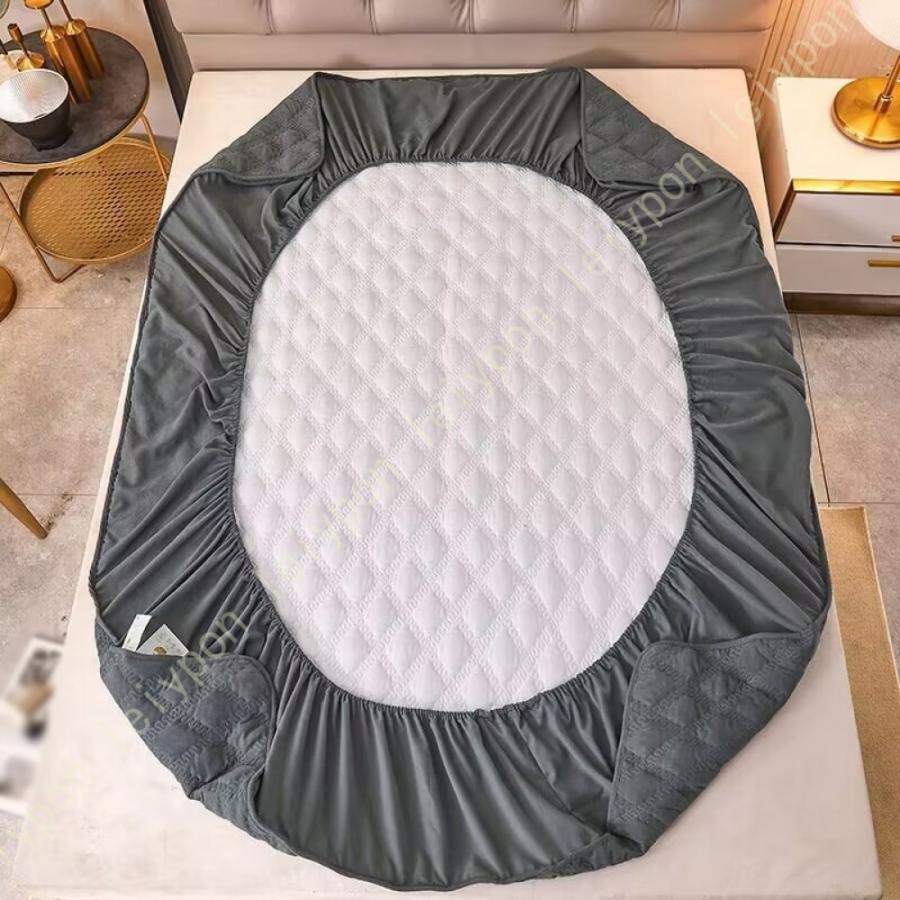 ボックスシーツ ワイドキング 一体型 中綿入り 敷きパッド 一体型 ベッドパット シーツ シングル 敷パッド セミダブル 寝心地アップ 敷きふとんカバー : ut0-tco-n8jlb ...