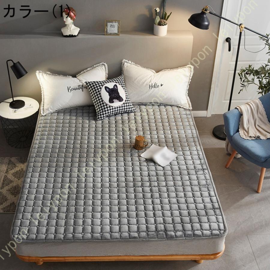 ベッドパッド 洗えるベッドパッド シングル 夏冬一年中使えます 洗いやすい 敷き布団パッド キルティング 敷き毛布 四隅ゴム付き ふんわり ホコリ出ない :ut0-tco-N8JOB ...