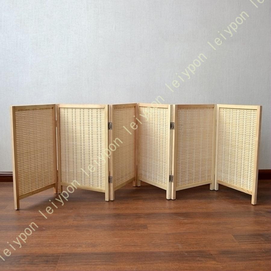衝立 おしゃれ パーテーション 目隠し 間仕切り 4連 ついたて スクリーン 折り畳み パーティション 部屋 室内 仕切り オフィス 可動式 波型 軽量 持ち運び : leiypon - 通販 ...