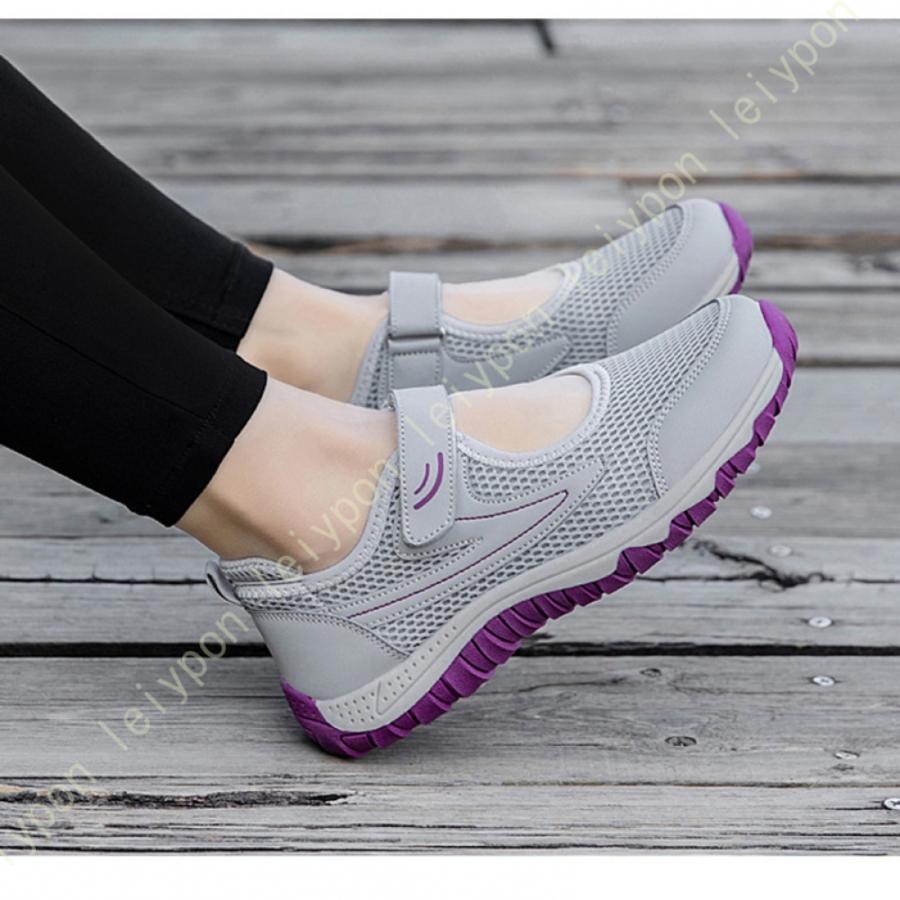 スニーカー スリッポン 靴 メッシュ 夏用 幅広 甲高 軽量 レディース 靴 シューズ 女性 シンプル 20代 30代 40代 50代 カジュアル メッシュシューズ :v7Z-wqe ...