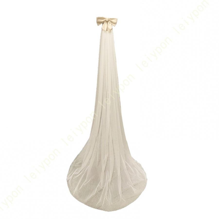 JAnjiaLxY ウエディングベール 花嫁ベール 華やか キラキラ レース花 ロングベール ベールダウン コーム付き 3メートル ブライダルベール 2m 2.5m 結婚式 : leiypon ...