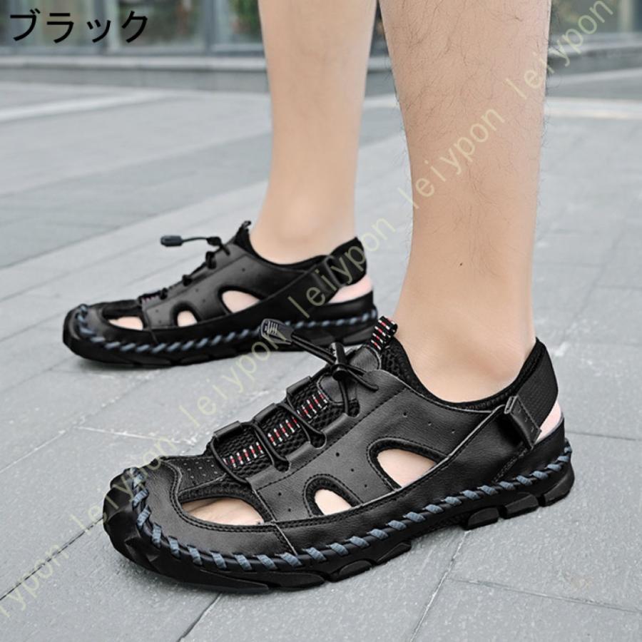 サンダル メンズ 牛革 スポーツサンダル 釣り 水陸両用 カジュアル 通気 軽量 大きいサイズ アウトドア ビーチサンダル ビジネス 革 夏用 カジュアルシューズ :whI-pdv-0MQAR ...