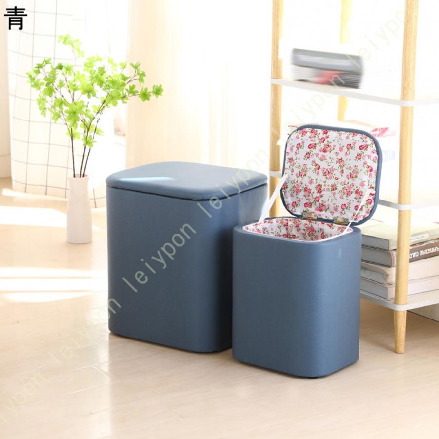 スツール 収納 耐荷重150kg フタ付き 脚付き 1人掛け 座れる 椅子 収納ボックス 収納スツール チェア 収納BOX ボックススツール : leiypon - 通販 - Yahoo!ショッピング