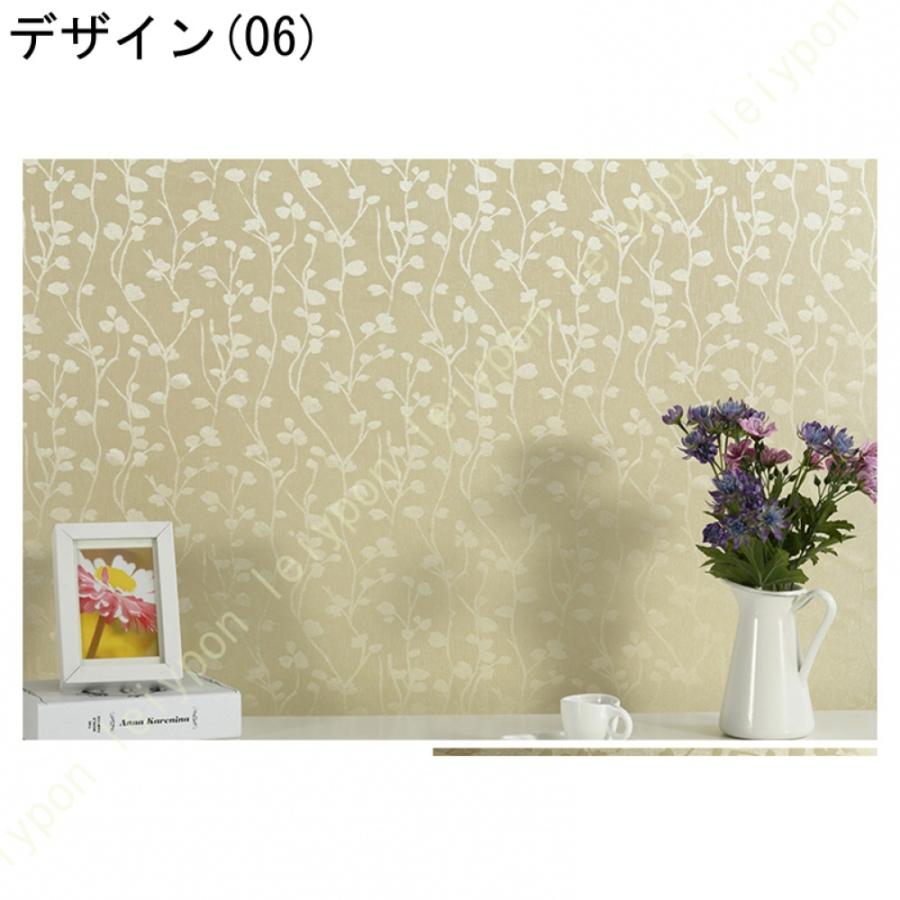 ヨーロピアン風 はがせる壁紙 花柄 薔薇 リフォームシール 無地 明るい色柄 黄色 ベージュ 壁紙 耐久性 耐摩耗性 防水 防油 防カビ pvc 貼り付け簡単 賃貸ok :wlo-v47 ...