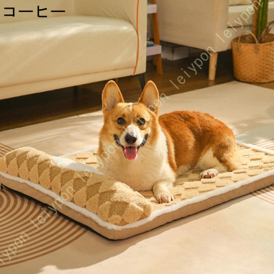 ペットベッド 犬 ベッド 猫 ベッド 冬 通年 室内 クッション ペットソファー 小型犬 中型犬 滑り止め 丸洗い可能 猫用ベッド ペット用ベッド 柔らか 丈夫 : x9e-7ma ...