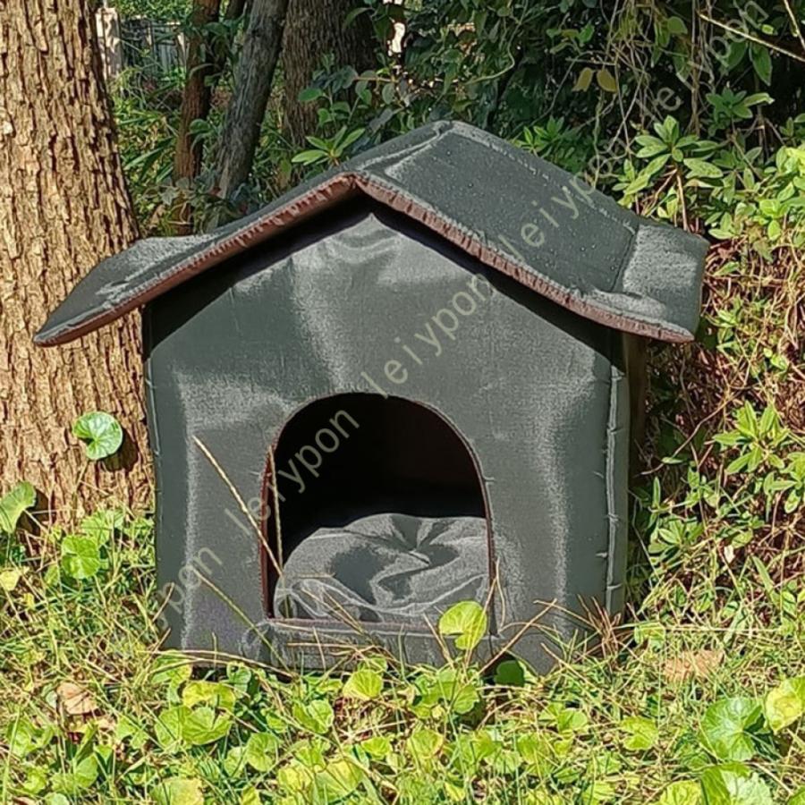 屋外 ペットハウス 防寒巣 キティシェルター 屋根付き 冬 暖かい 防雨キャットハウス 屋外用 外猫ハウス 犬小屋 犬用ベッド キャットハウス 野良猫 野良犬 : x9e-7ma-fi879 ...