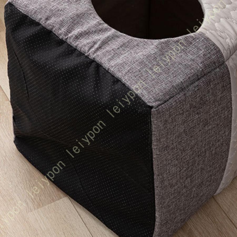 猫ベッド 犬ベッド 猫ハウス ペット用寝袋 キャットハウス ドーム型 暖かい ふわふわ 折りたたみ式 防音 防寒 猫小屋 ネコ用ハウス 洗える おしゃれ 小型犬 : leiypon - 通販 ...