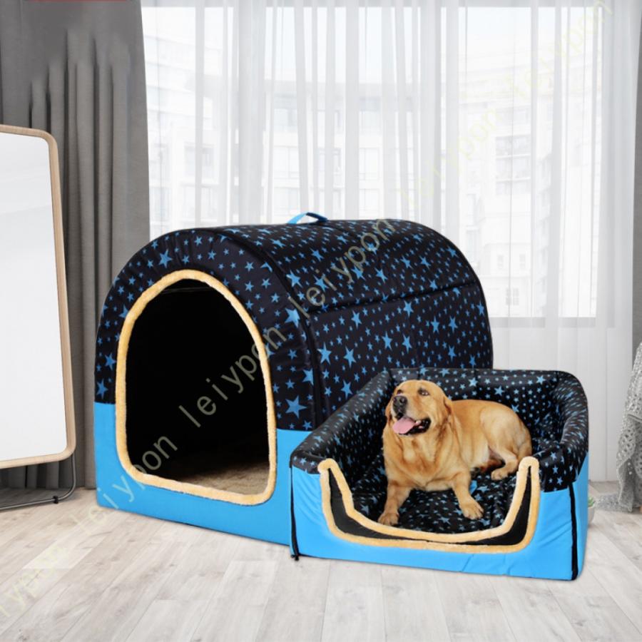 ペットベッド 犬 猫 ドーム型 ペットハウス 2WAY ペットソファー ドーム型ベッド 室内用 マット ペットクッション 夏用マット 猫用 犬用ハウス クッション : leiypon - 通販 ...