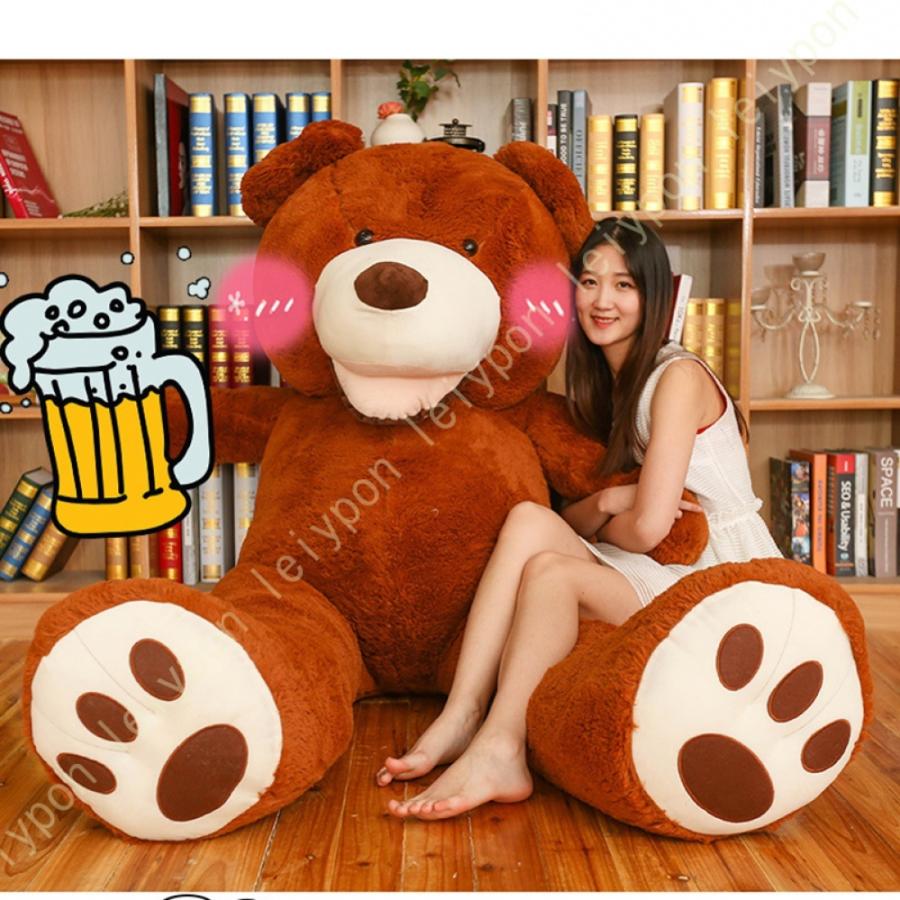 ぬいぐるみ クマ 200cm 特大 巨大ぬいぐるみ 抱き枕 バレンタイン クリスマス くま 人気 特大熊のぬいぐるみ BEAR 大きなクマ : leiypon - 通販 - Yahoo!ショッピング