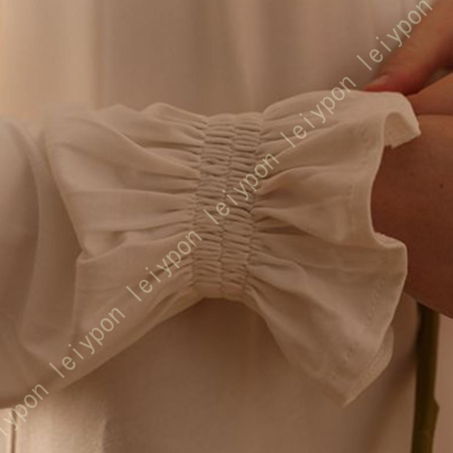 姫系 ネグリジェ 長袖 ベルスリーブ ワンピース パジャマ フリル レース 肌に優しい 柔らかい ルームウエア パジャマ ネグリジェ ロングルームワンピース : yrc-o77-somnuw ...