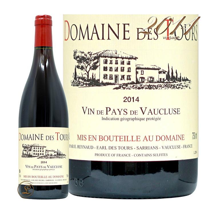 2014 ヴァン ド ペイ ヴォークリューズ ルージュ ドメーヌ デ トゥール ラヤス 赤ワイン 辛口 750ml Chateau Des ...