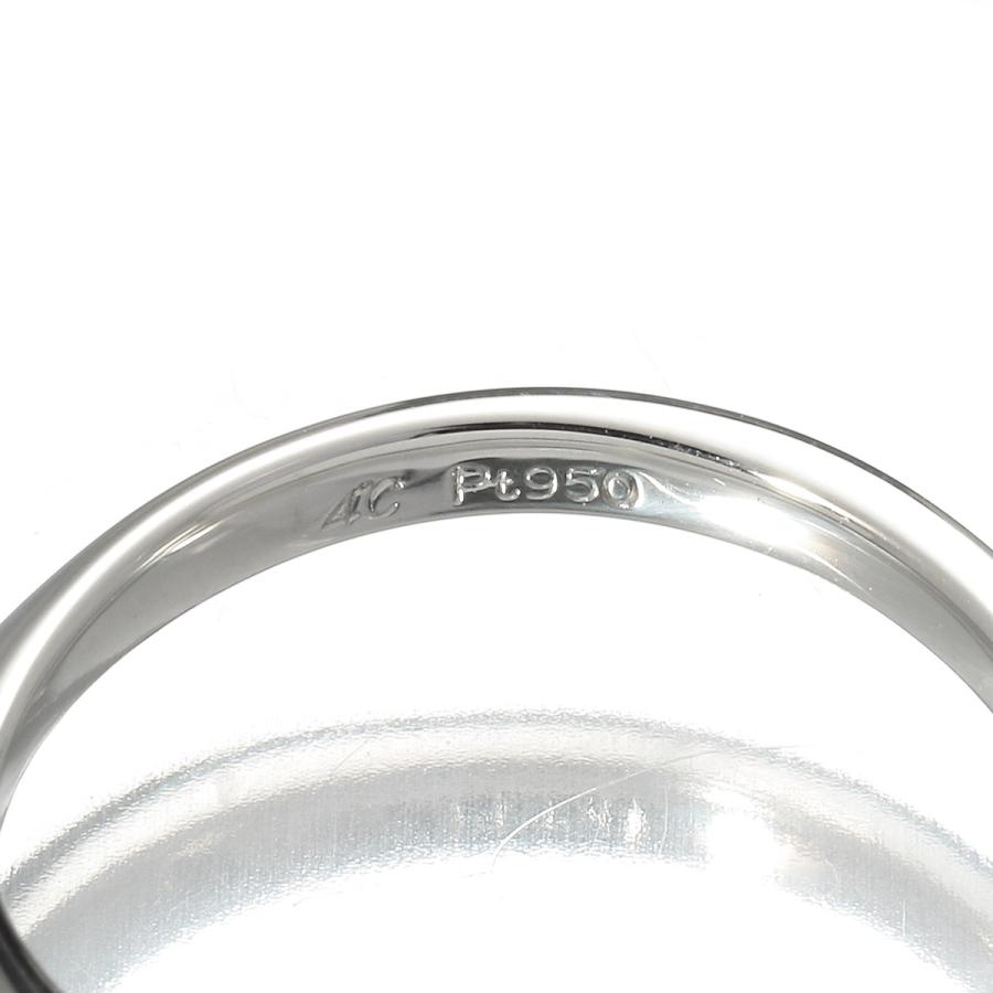 4℃ アクアクラウン リング 指輪 ダイヤモンド Pt950 7号 ヨンドシー 中古 プレラブド 返品OK : Le meilleur ルメイユ - 通販 - Yahoo!ショッピング