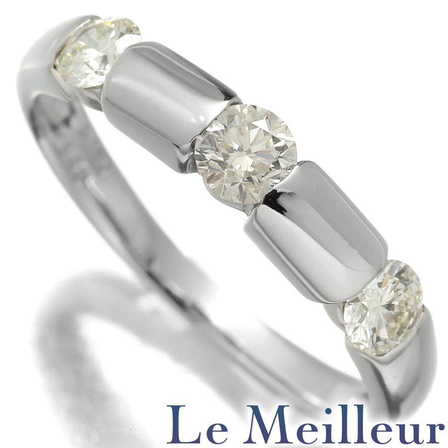 ファッションリング 指輪 ダイヤモンド 0.5ct Pt900 13号 中古 プレラブド 返品OK : Le meilleur ルメイユ - 通販 - Yahoo!ショッピング