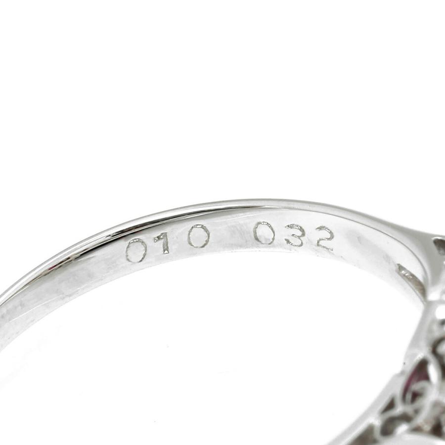 ヘイローデザインリング 指輪 ルビー 0.41ct ダイヤモンド Pt900 12号 中古 プレラブド 返品OK : Le meilleur ルメイユ - 通販 - Yahoo!ショッピング