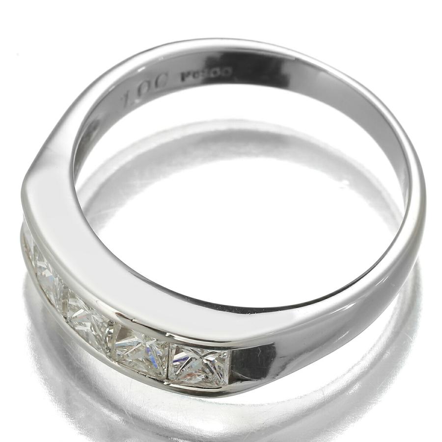 リング 5P 指輪 ダイヤモンド 1ct Pt900 13号 中古 プレラブド 返品OK : Le meilleur ルメイユ - 通販 - Yahoo!ショッピング