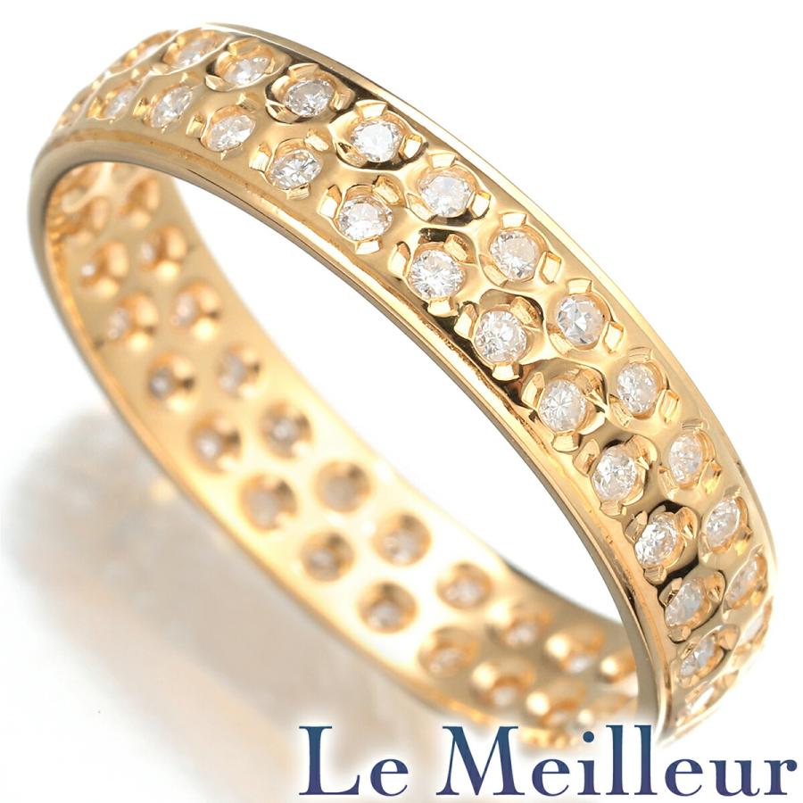 フルエタニティリング 指輪 ダイヤモンド 0.30ct K18 11号 中古 プレラブド 返品OK : Le meilleur ルメイユ - 通販 - Yahoo!ショッピング