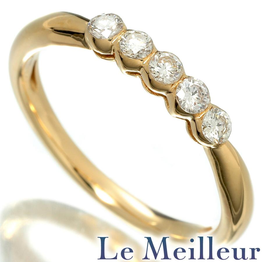 リング 指輪 ダイヤモンド 0.23ct K18 12号 中古 プレラブド 返品OK : Le meilleur ルメイユ - 通販 - Yahoo!ショッピング
