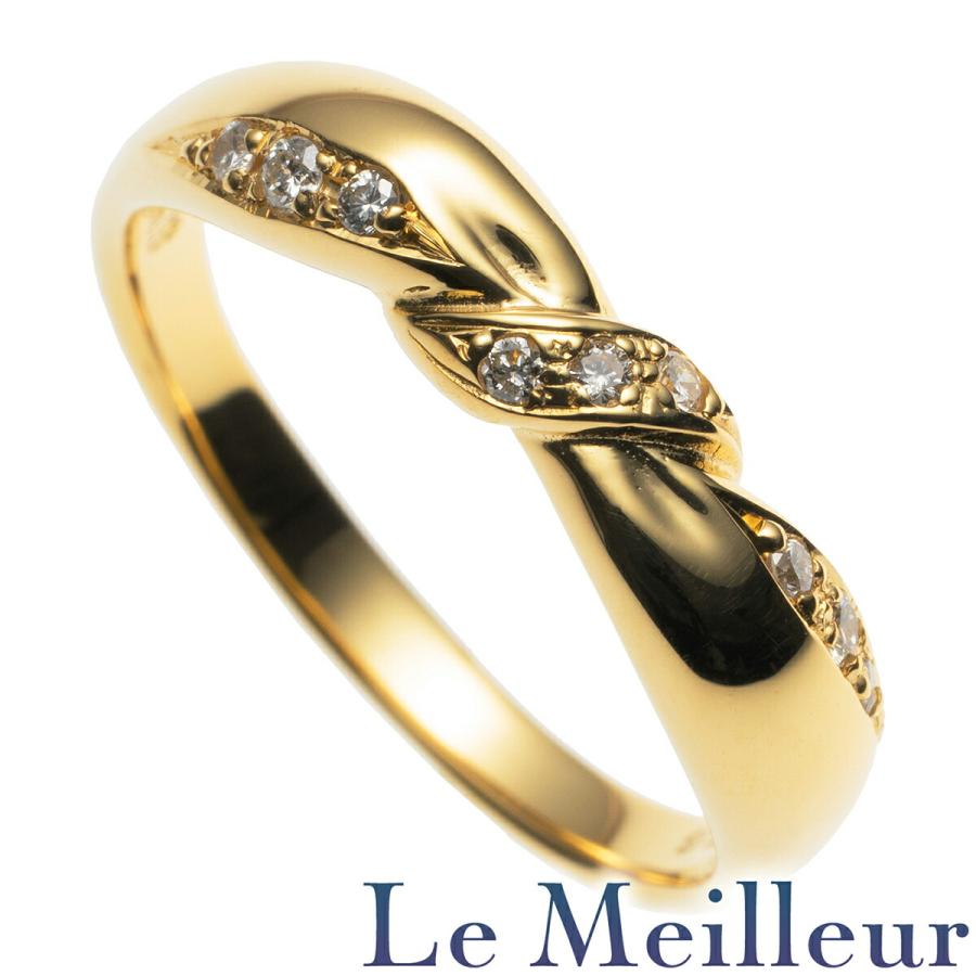 リング 指輪 ダイヤモンド K18 12号 中古 プレラブド 返品OK : Le meilleur ルメイユ - 通販 - Yahoo!ショッピング